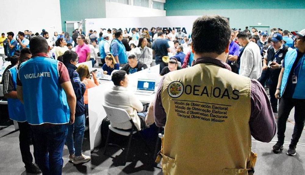 OEA despliega a 30 observadores electorales