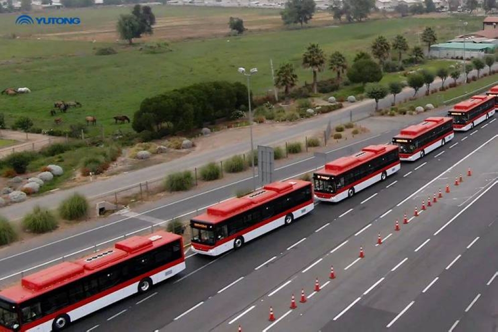 VMT aclara que buses traídos de China serán del gobierno